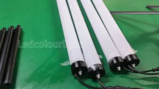 1-meter 50mm 3D LED pixel light tube (with tripod mounting)