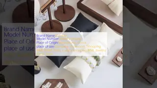 Luxury Wood Jewelry Display Set for Retail Showrooms