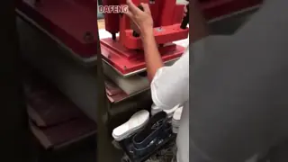 Hydraulic Manual Shoe Sole Multi-layer Genuine Leather Die Cutting Press Machine