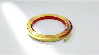 Wholesale Chrome Golden PVC Edge Trim Strip Sofa Trim Furniture Decorative Edge Banding for Cabinet