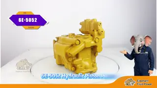 A Closer Look: Hydraulic Piston Pump 6E-5052 0R-4993 For D5H Tractor 527 D5HTSK II Skidder