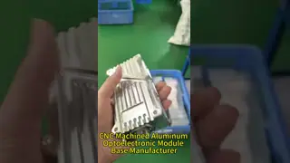 Custom Aluminum Heat Sink Optoelectronic Housing | CNC Precision Machining Manufacturer