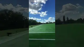 Poland Football Field with Taishan Artificial Turf