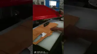 Shoe Making  Hydraulic Swing Arm Leather Die Cutting Machine Clicker Press Machine