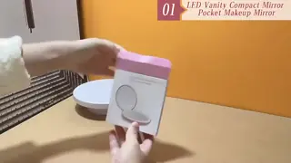 Best Portable LED Makeup Mirror for Flawless Travel Beauty