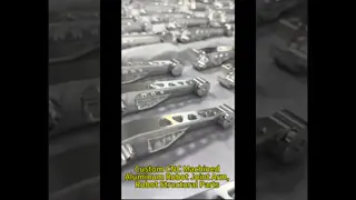 Custom CNC Machined Aluminum Robot Joint Arm, Robot Structural Parts Manufacturer