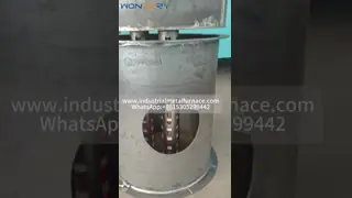 Customizable Electric Heating Steel Ladle Dryer | Up to 1000℃, Precise Temperature Control