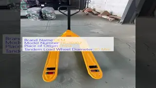 Heavy Duty Hand Pallet Truck for Warehouse Efficiency