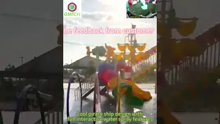 Kids Outdoor Water Park Playground Equipment