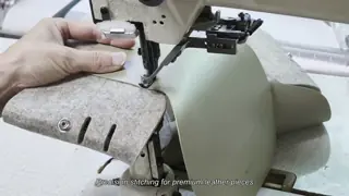 leather bag manufacturing, custom leather goods, OEM leather pouch, leather sewing craftsmanship