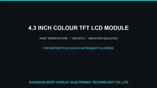 4.3 Inch 480x272 Wide Temperature TFT LCD Module - Product Video