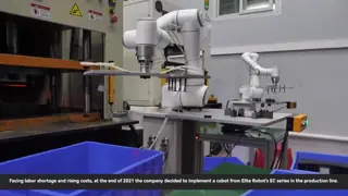 Cobot Pick and Place Material Handling