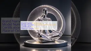 Custom Mirror Polished Stainless Steel Sculpture Art