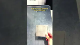 High-precision aluminum block machining