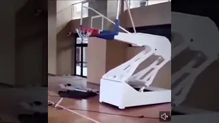 Pro Grade Portable Basketball Hoop Foldable Design