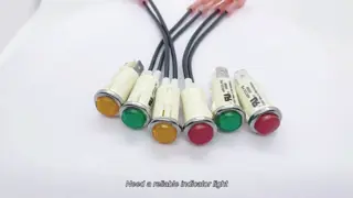 Durable IP67 Waterproof LED Indicator Lights for Industry