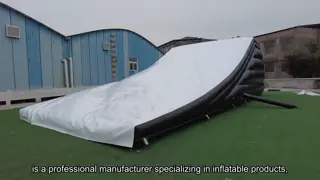 Modern Inflatable Ramp for Party Rentals and Events