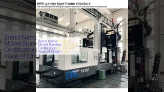 GMC2560 Heavy Duty Gantry CNC Machining Center