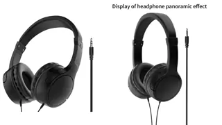 JTY-60 Wired Over-Ear Headphones