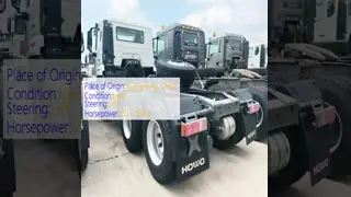 HOWO 371HP Tractor Truck Reliable Logistics Solution