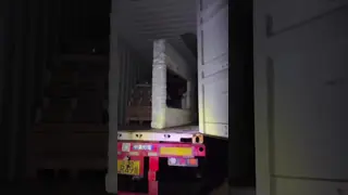 Filling Truck with Australian customer products