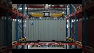 USA FBA Sea Freight DDP First Mile Shipping Warehouse Delivery