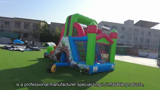 Best Block Themed Inflatable Castle Slide for Kids Parties
