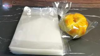Micro-perforated Wicketed Bread Bags, Breathable Bakery Toast Packaging, Custom Printing Available
