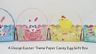 Easter Paper Baskets Easy Festive Gift Ideas