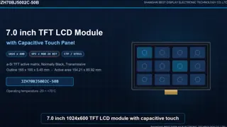 7 Inch 1024x600 TFT LCD Touch Module - Product Video