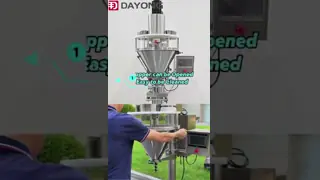 Semi Automatic Auger Powder Filling Machine 304 Stainless Steel Fine Powder Dosing Packer