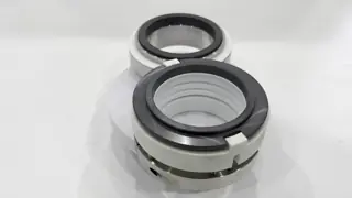A Closer Look: John Crane Type 20R-2.5B PTFE Bellow Mechanical Seal White PTFE Elastomer Bellow Seal