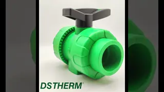Lockable PPR Ball Valve Prevents Leaks and Loosening