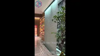 Clear Flowing Water Metal Mesh Water Curtain