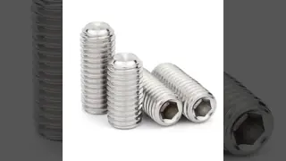 DIN916 Cup Point Hex Socket Set Screws, Stainless Steel Allen Grub Screws