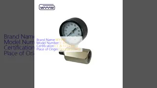 Durable Industrial Vacuum Pressure Gauge 60mm