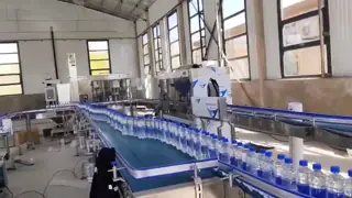 Video of Working Process of Bottled Water Filling Production Line