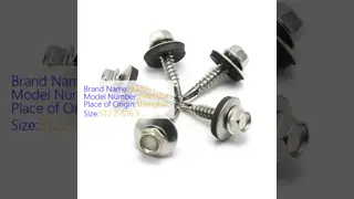 Heavy Duty Hex Self Drilling Screws for Steel Structures