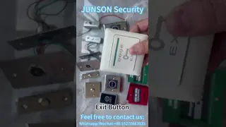 Durable Hotel Access Control Exit Button 500k Cycles