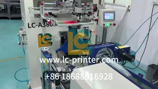 High Speed Automatic Cup Screen Printing Machine LC A380LED