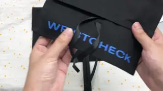 three size black canvas envelope pouch with bow