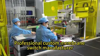 Capacitive & Resistive Membrane Switch | Precision Printing Workshop Production