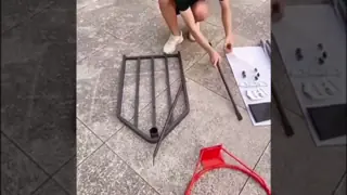 Portable Adjustable Basketball Hoop for Home Play