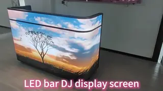 Ultimate LED DJ Booth Display for Professional Events