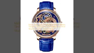 Mens Automatic Dragon Skeleton Watch Waterproof Luxury