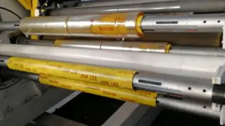 1000mm four shaft PVC cling film machine