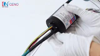 CENO Ethernet Slip Ring for 360 Degree Rotation