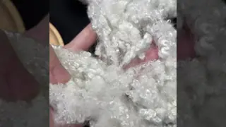 7D regenerated three-dimensional hollow fiber (silicon-free)