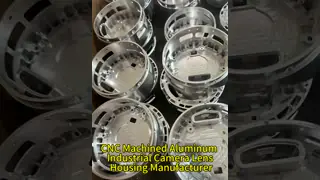Custom Aluminum Industrial Camera Lens Housing | CNC Precision Machining Manufacturer