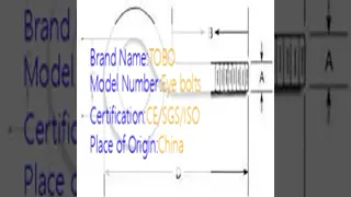 Super Duplex 2205 2507 Lifting Eye Bolts Marine Grade